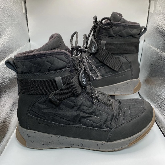 Chaco | Shoes | Chaco Borealis Quilted Boots Womens Size 75 Us Midnight ...